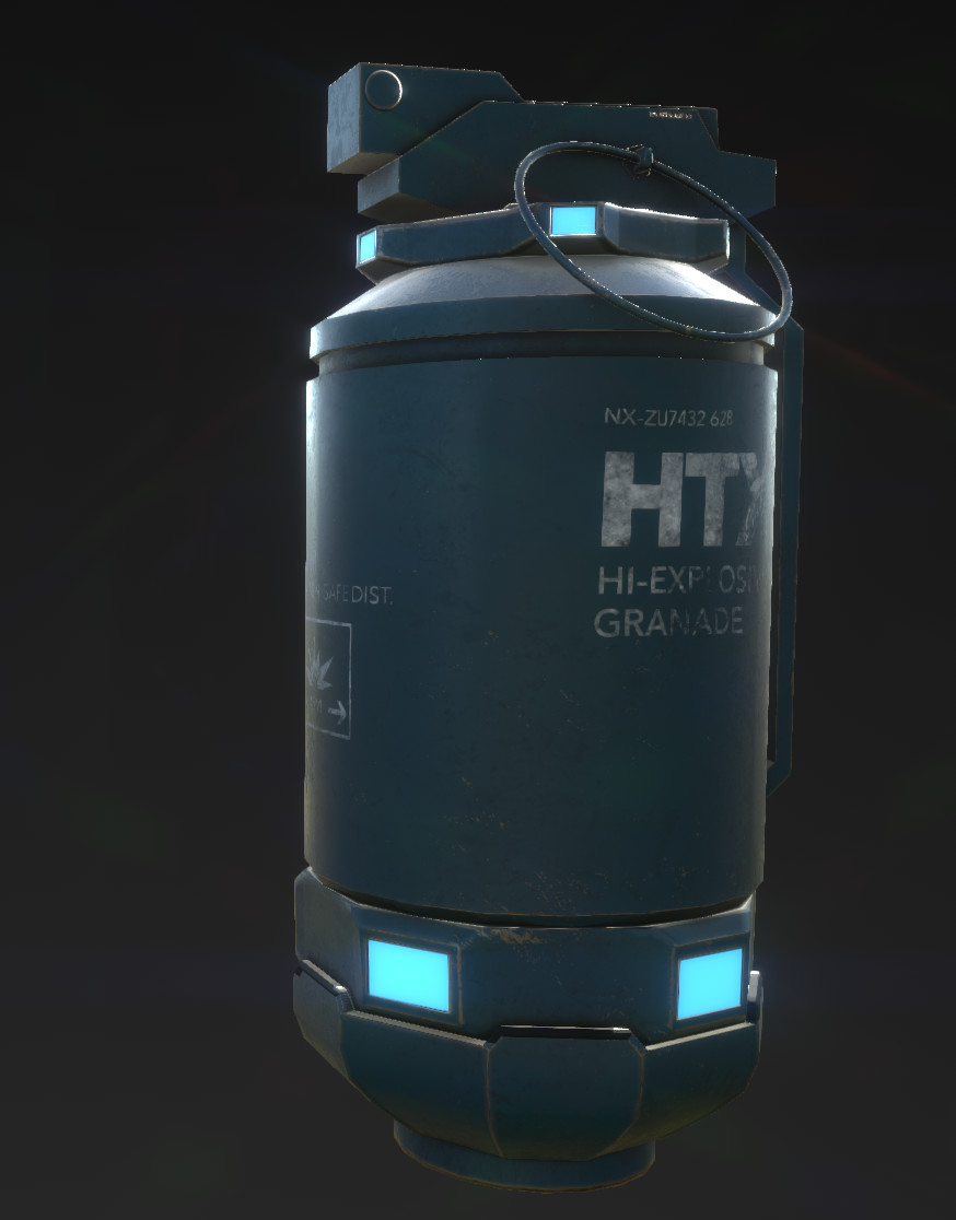 ArtStation - Scifi_Granade
