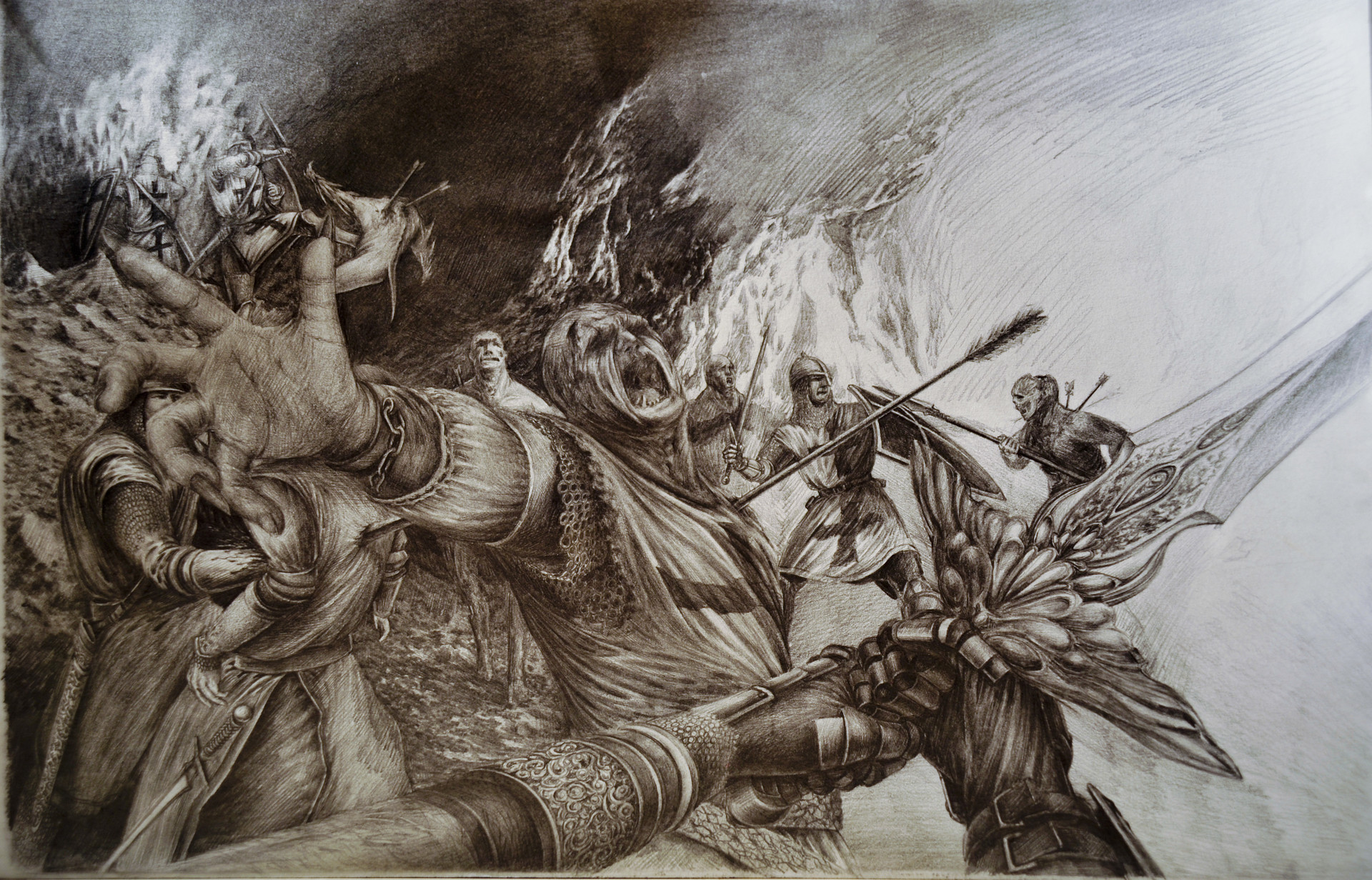 ArtStation - For Honor. Attack!