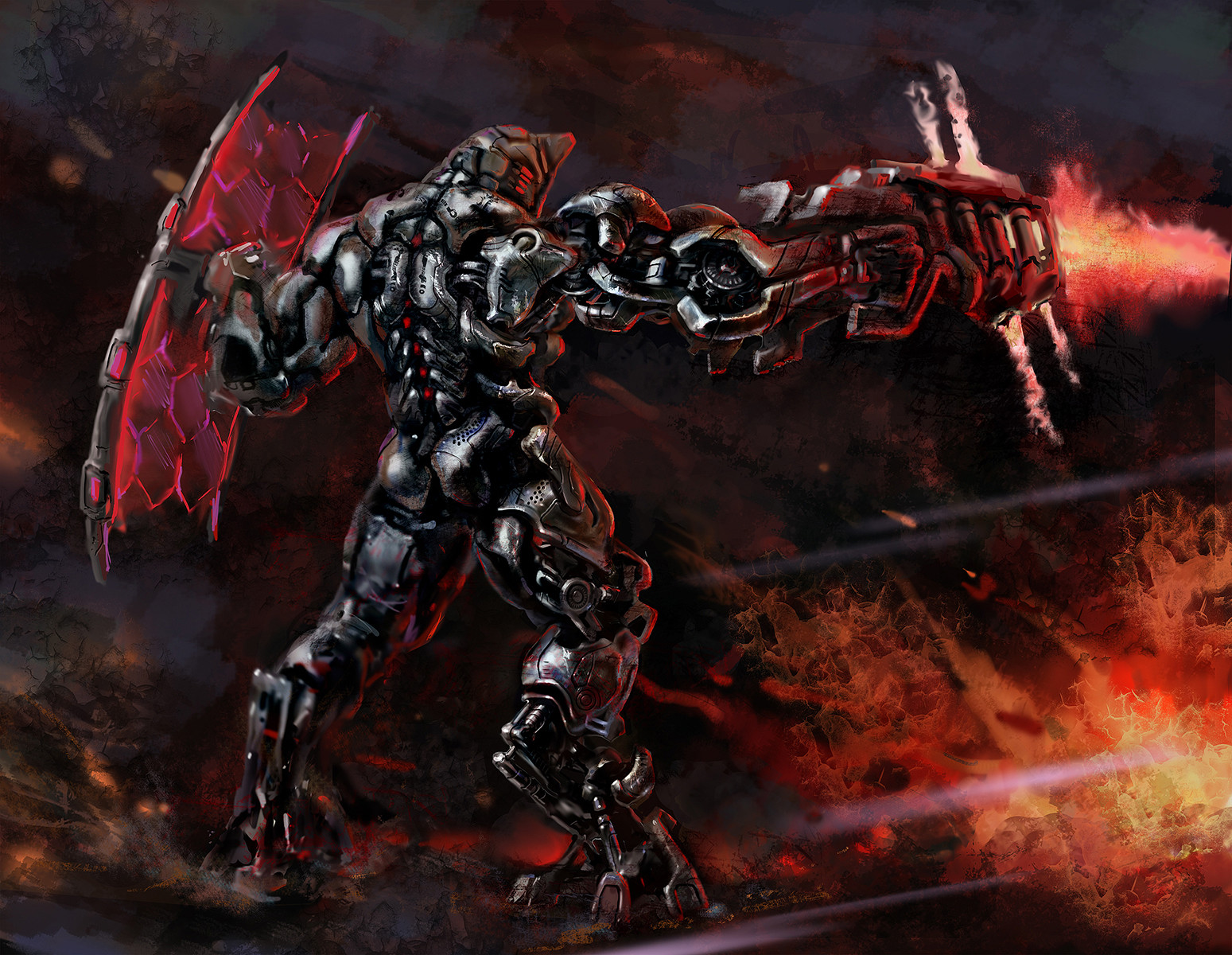 ArtStation - Fire gun