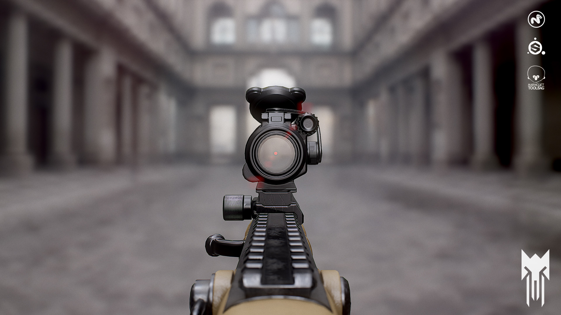 Elliot Sharp - Freelance 3D Artist - Aimpoint PRO