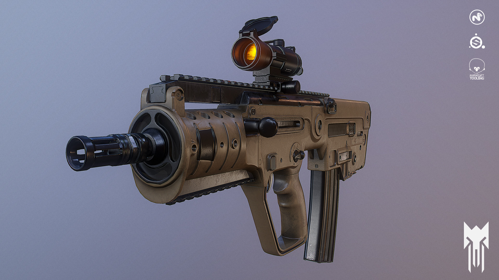 Elliot Sharp - Freelance 3D Artist - Aimpoint PRO