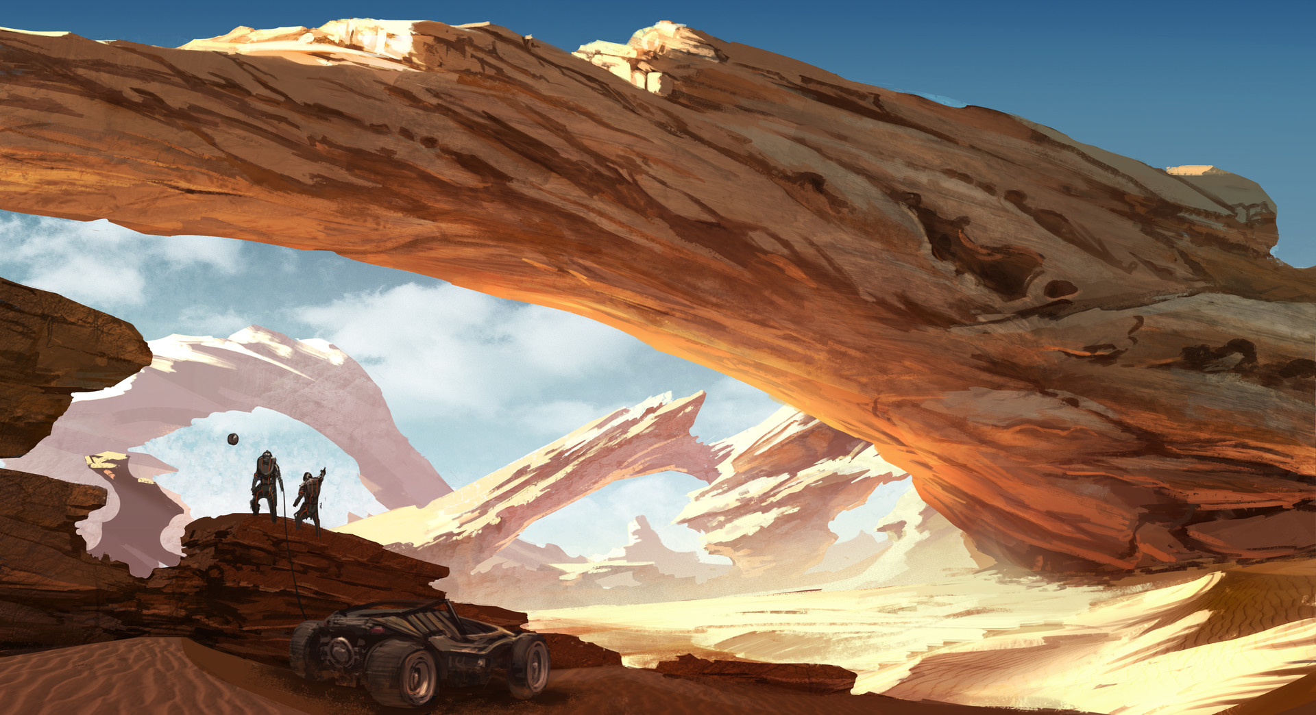 ArtStation - Arch Desert