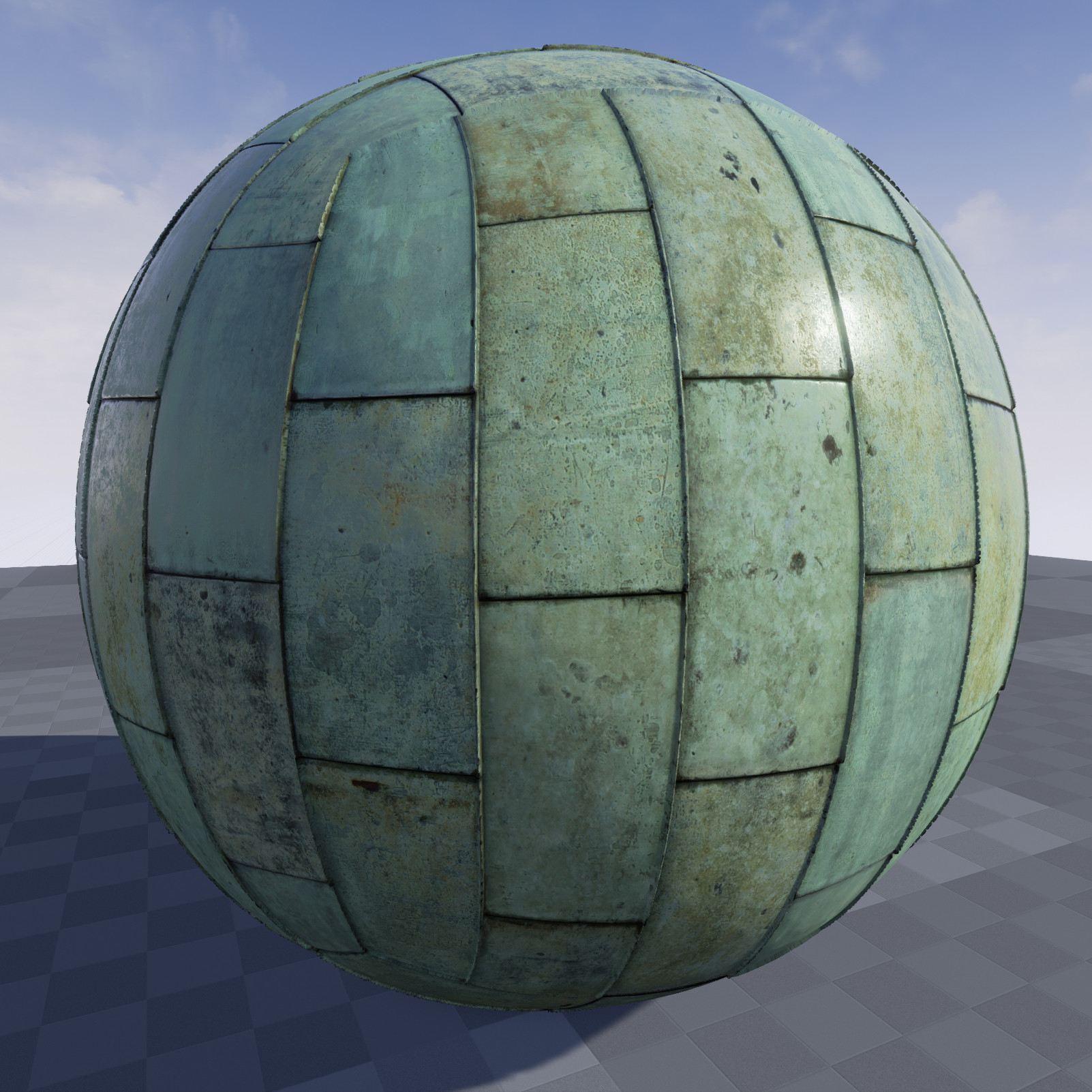 ArtStation - Texture of roofing in Unreal Engine 4.9