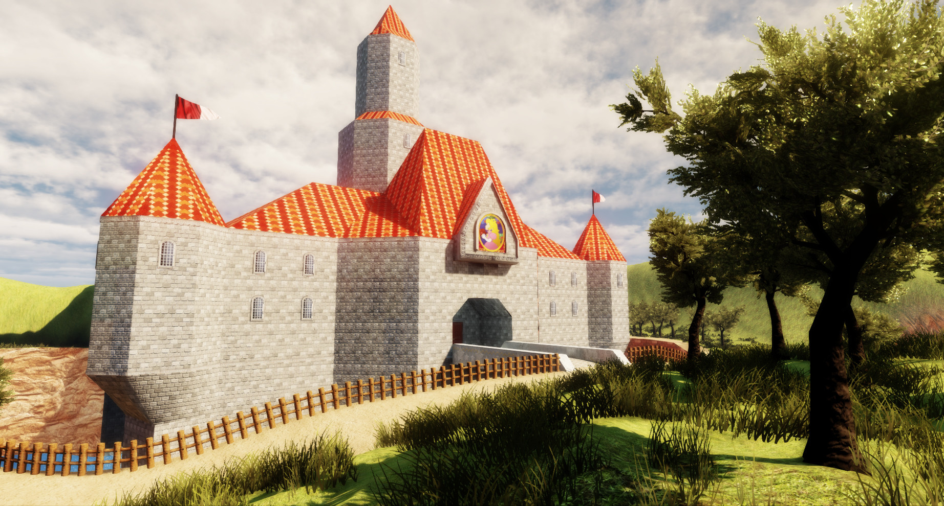ArtStation - Super Mario 64 UDK