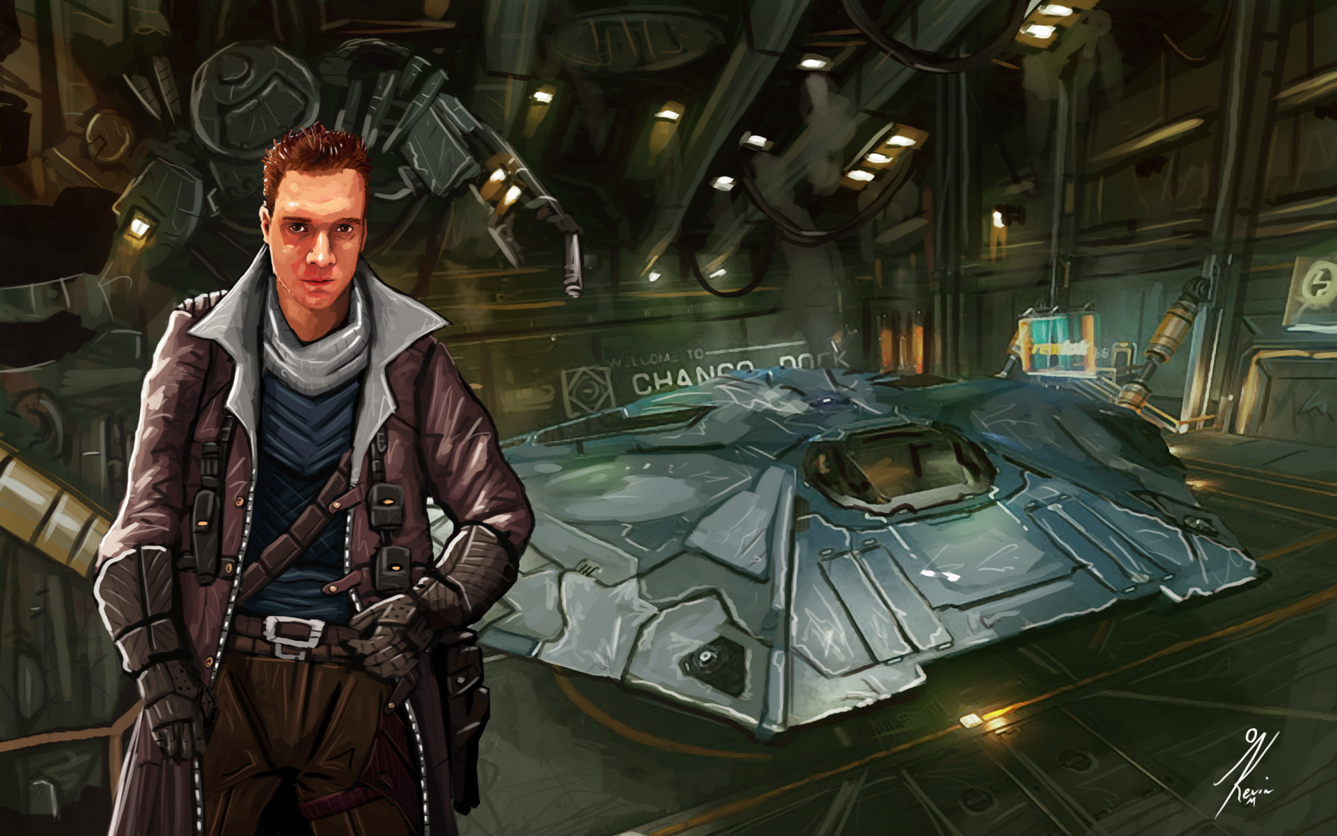 Kevin Massey - Elite: Dangerous CMDR Portraits