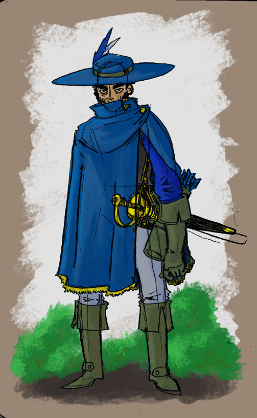 ArtStation - The Lone Musketeer