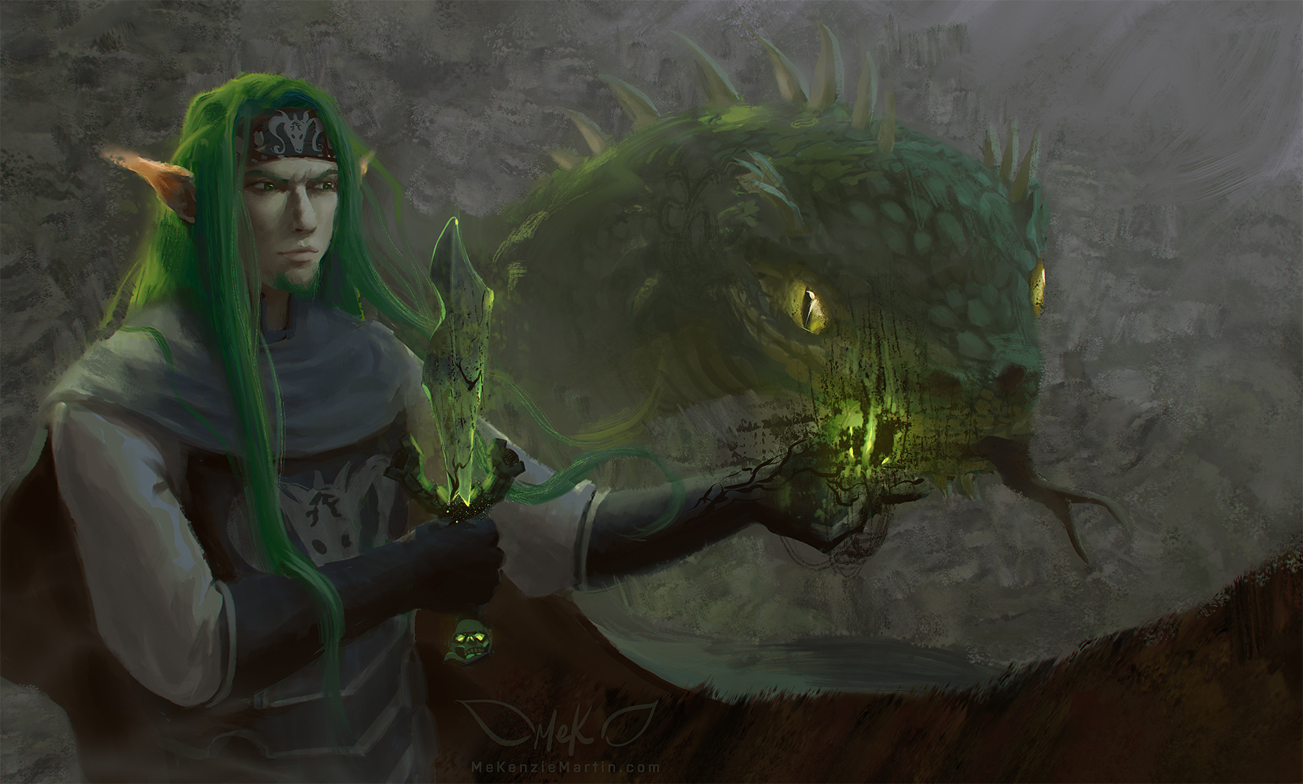 ArtStation - Original Character Sylvanus for DA contest