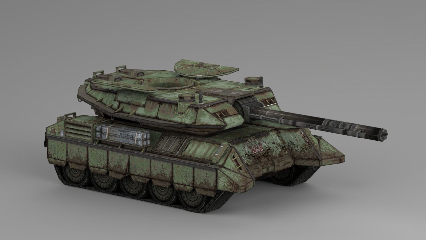 ArtStation - Defiance Tank Variation