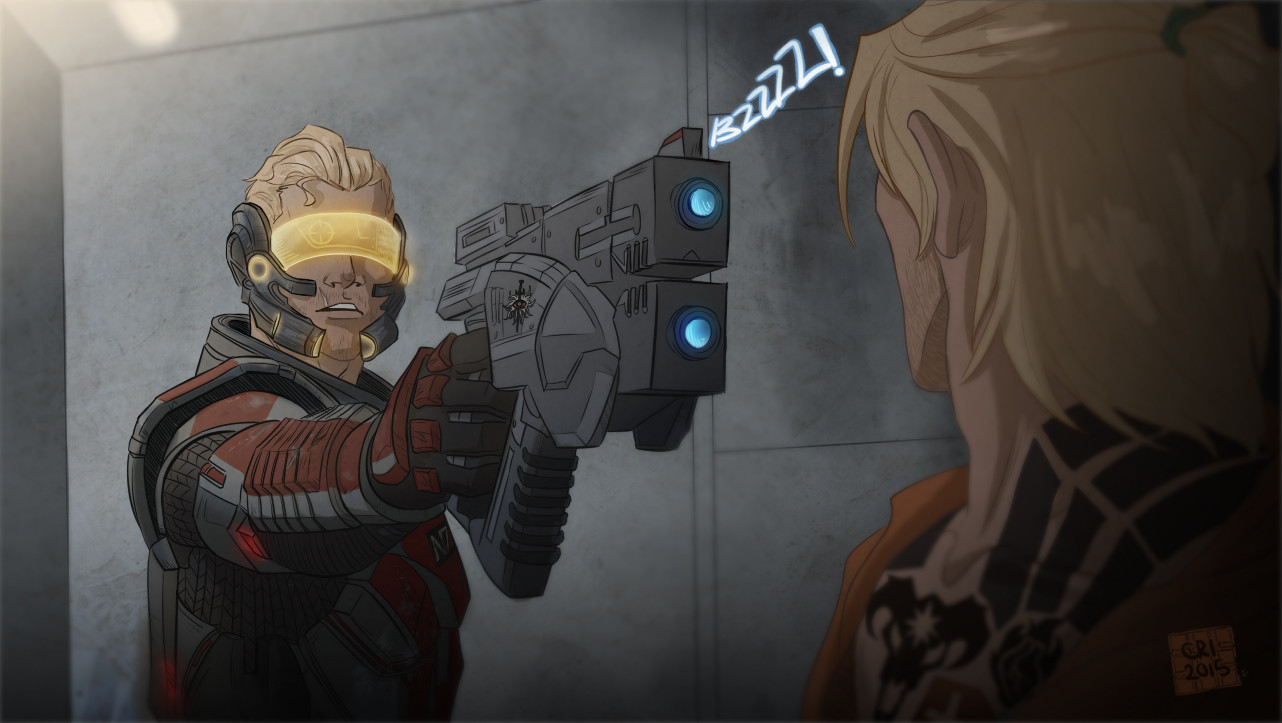 ArtStation - Dragon Age/Mass Effect Crossover