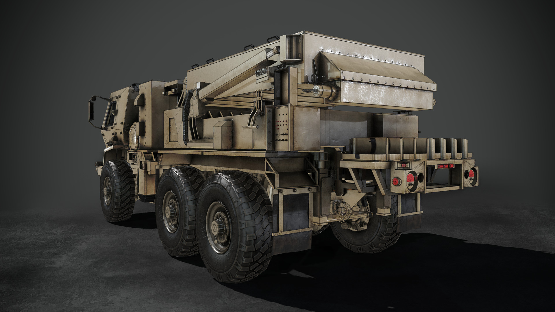 ArtStation - M1083 MTV, Ryan Manning