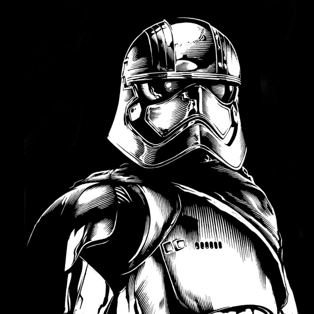 Star Wars Black And White Drawings
