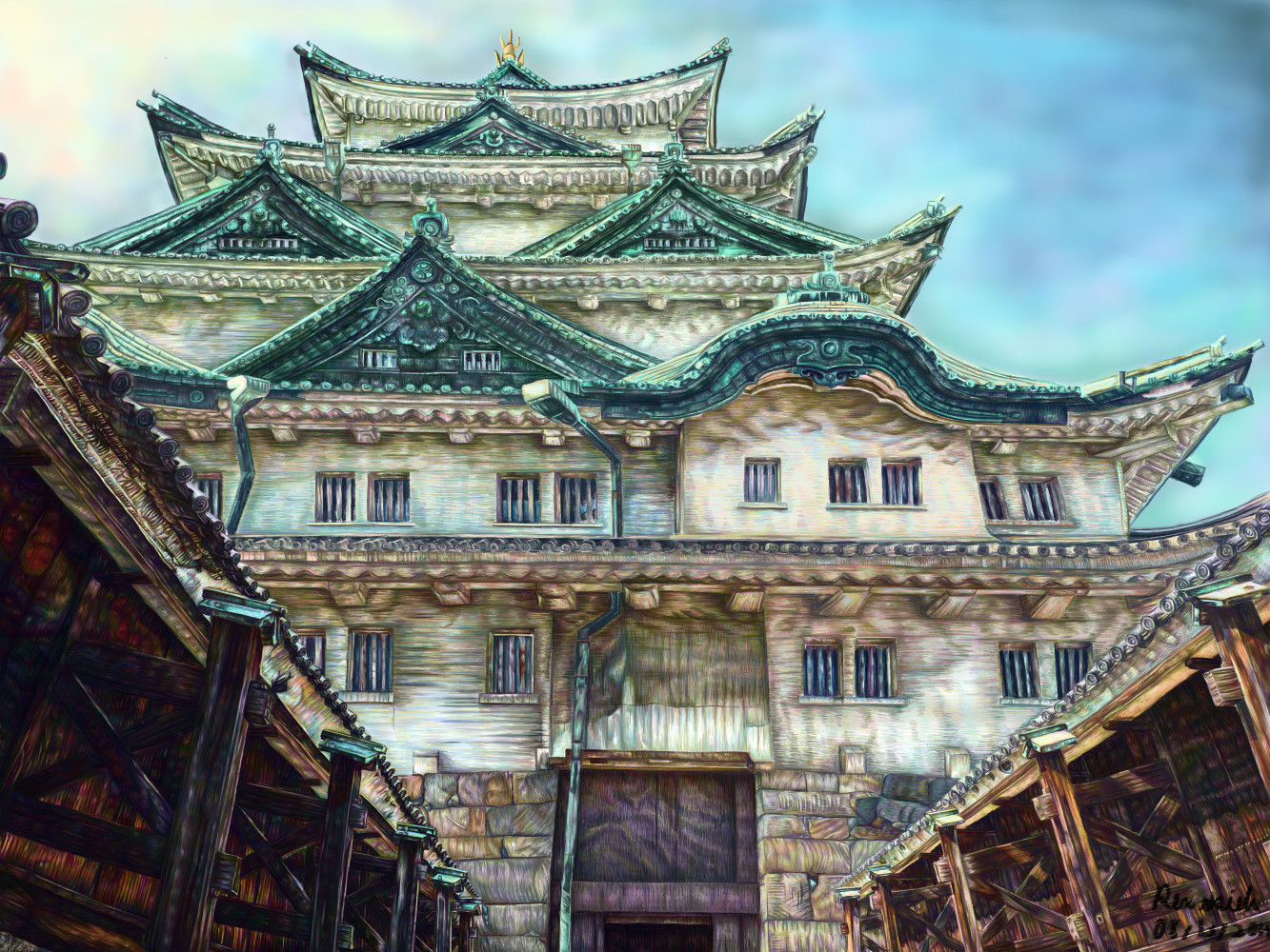 ArtStation - Nagoya Castle