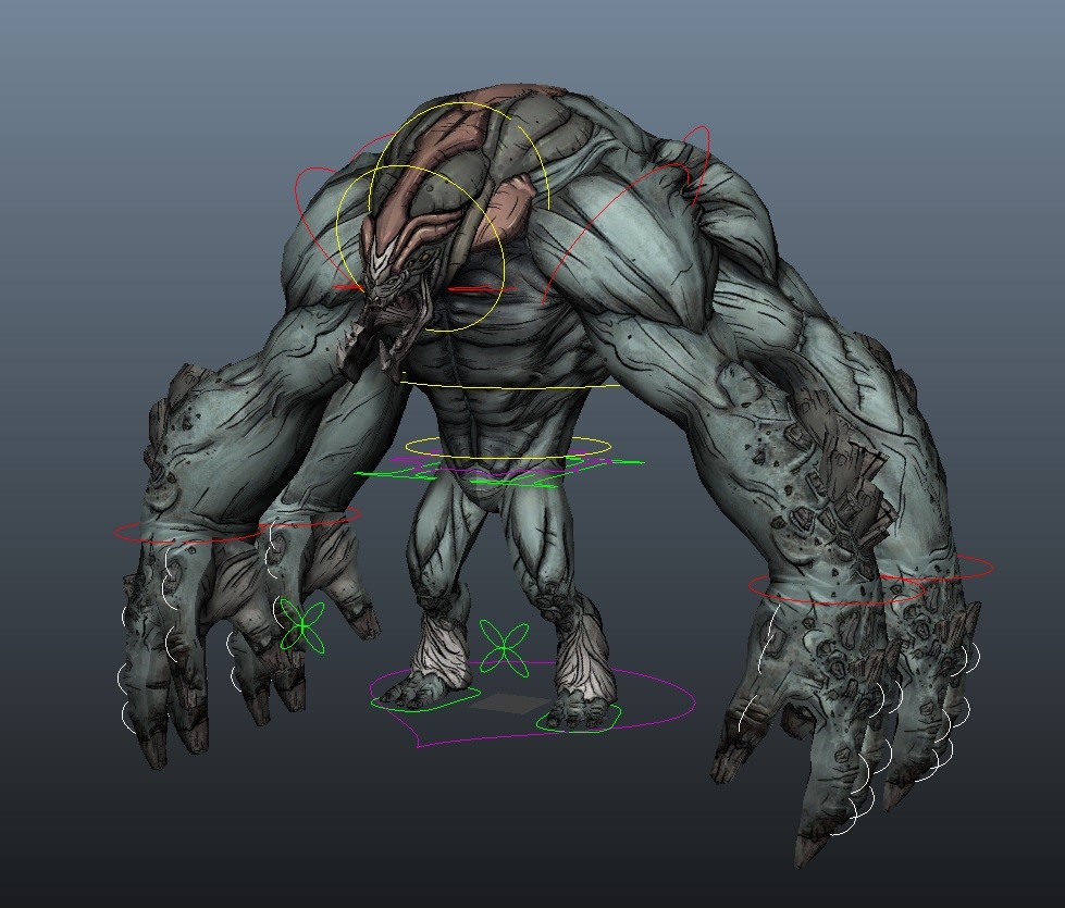 Amy Wong - Primal Beast Rig