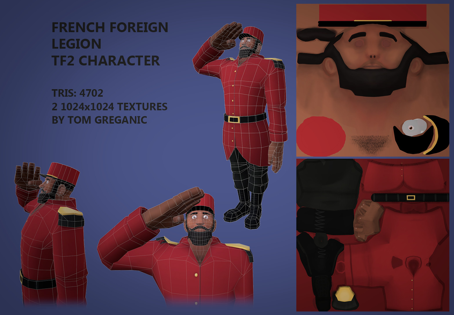 Thomas Greganic - French Foreign Legion Soldier