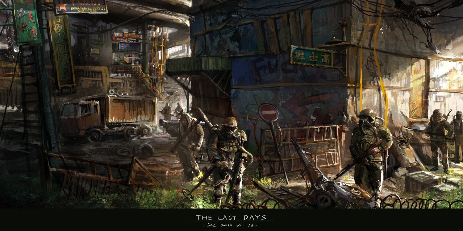 ArtStation - The last days