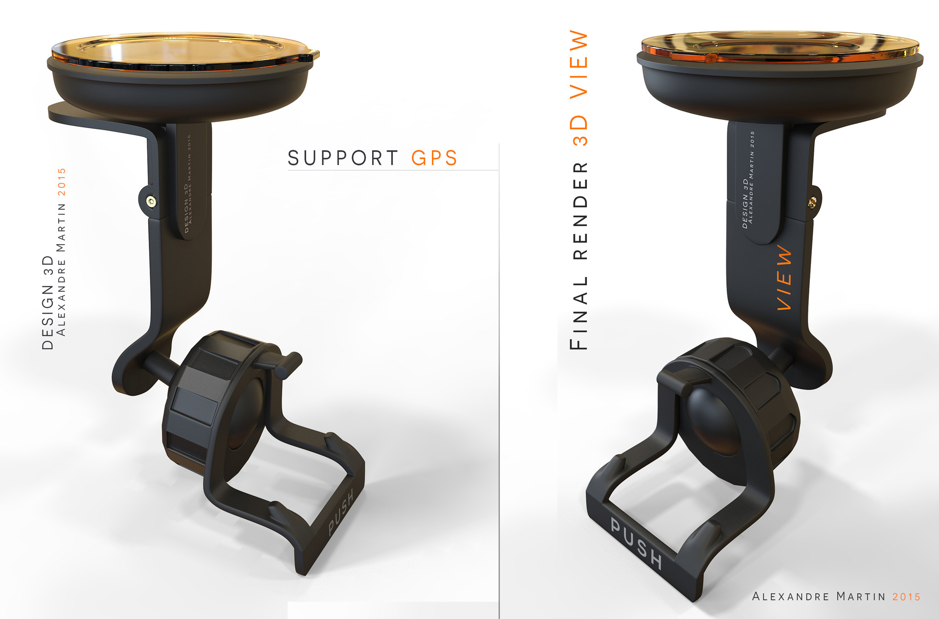 ArtStation - Support Gps 3d