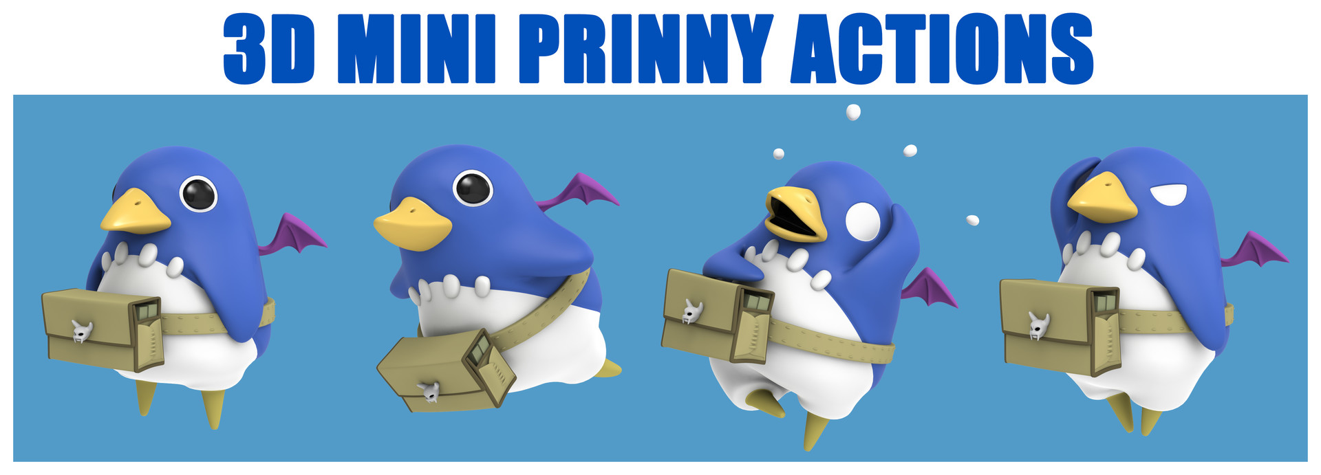 ArtStation - Prinny: disgaea
