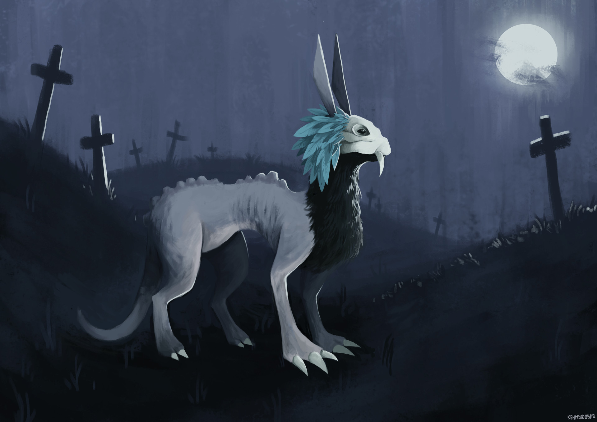 ArtStation - Graveyard Guardian