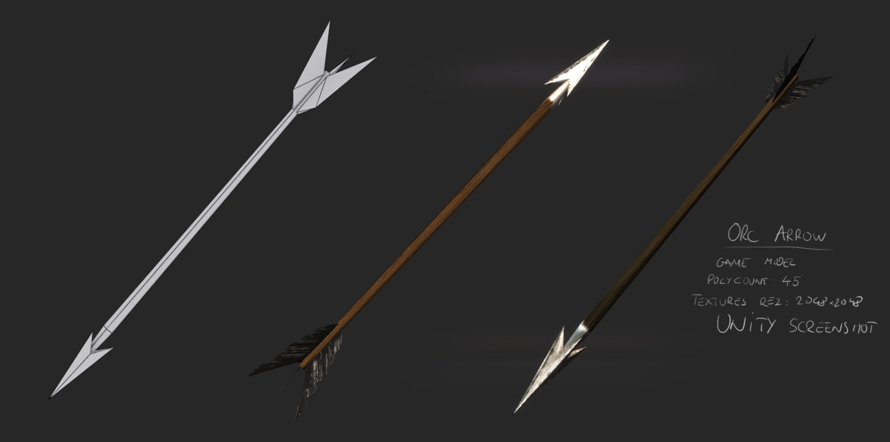 Dejan Backovic - Orc Arrow - Game Object