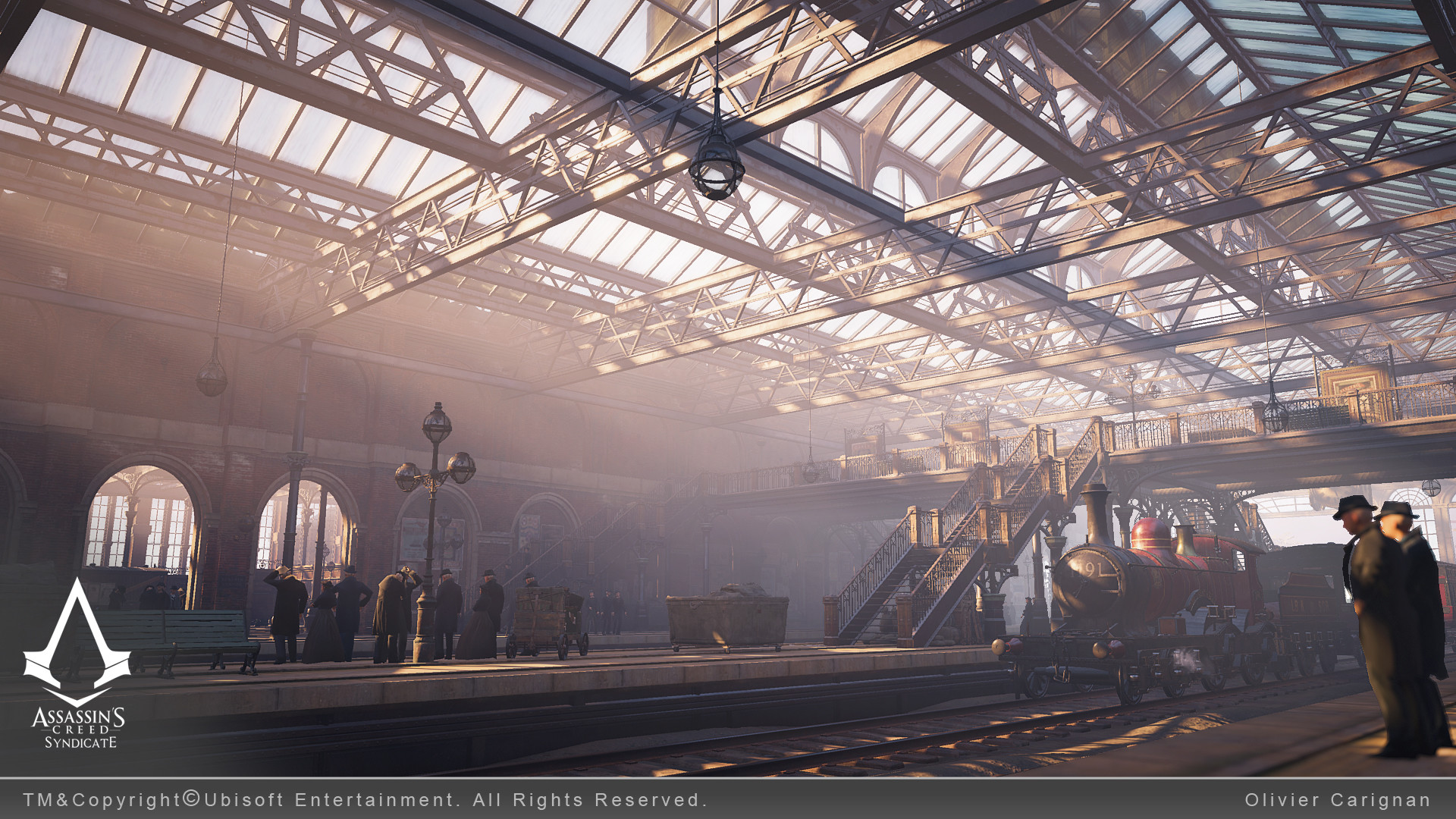 Olivier Carignan - Assassin's Creed Syndicate Train Stations