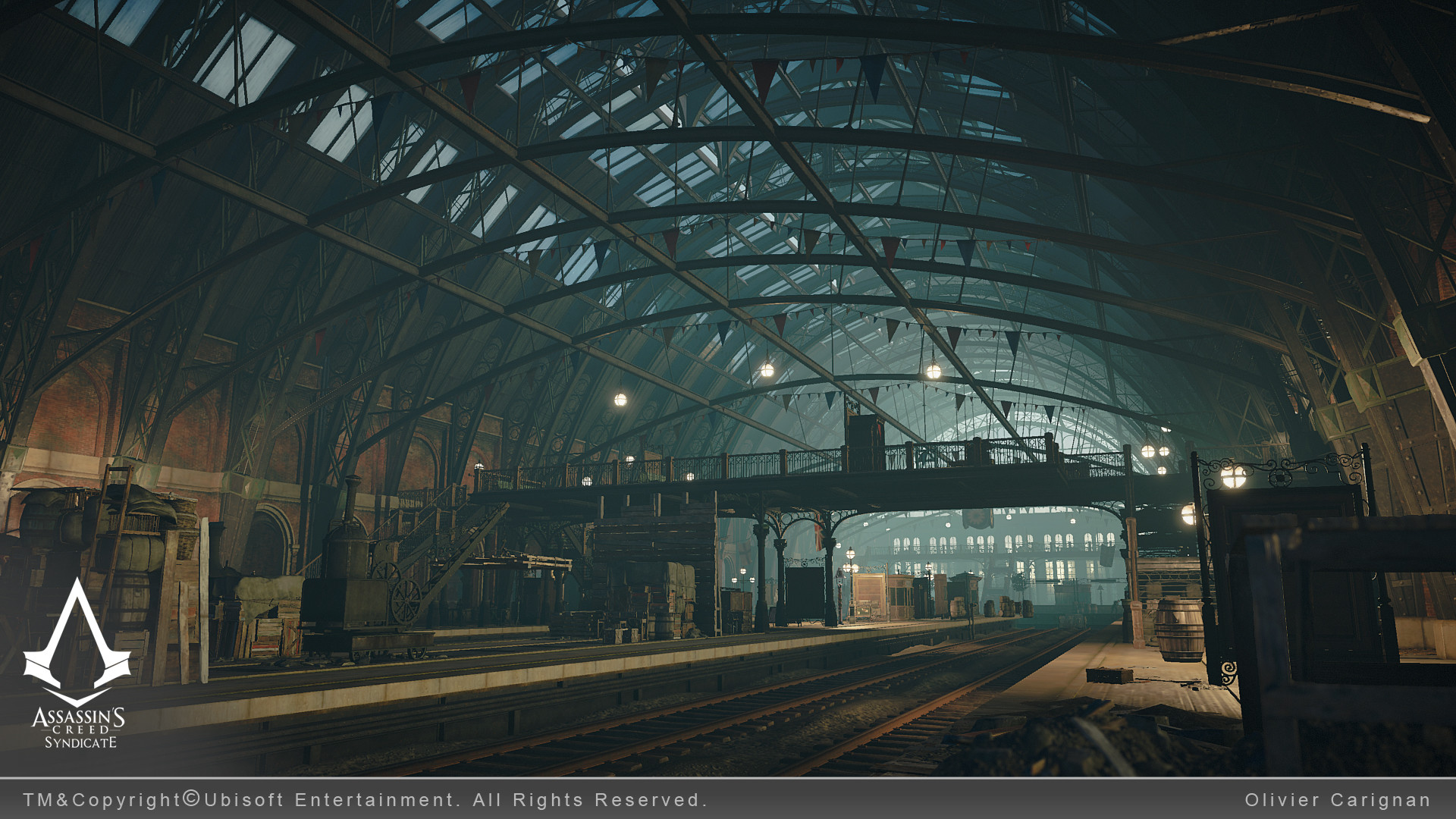 Olivier Carignan - Assassin's Creed Syndicate Train Stations