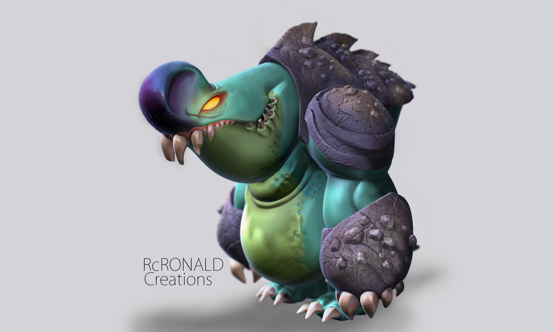 ArtStation - Cartoon Monster