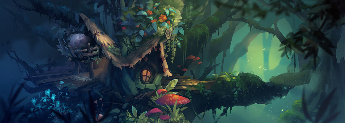 ArtStation - Bird Forest