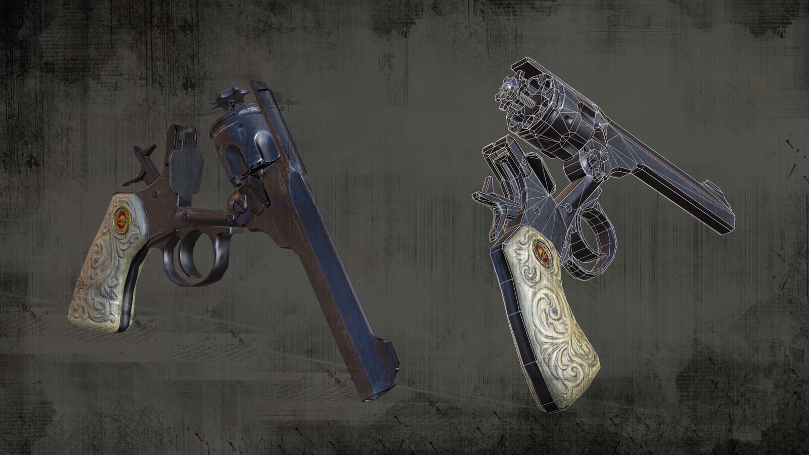 jasper chan - Custom Webley Service Revolver