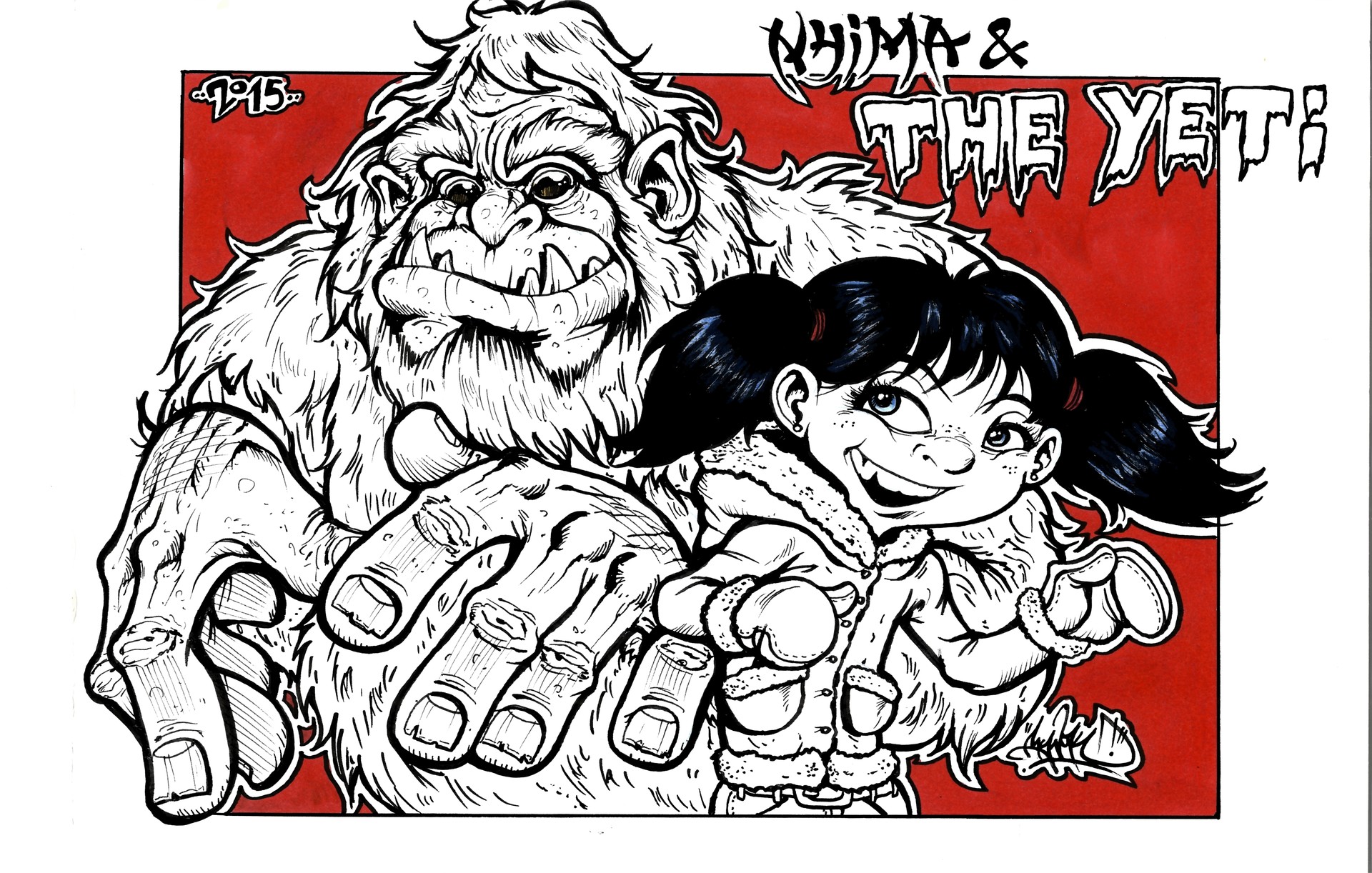 ArtStation - Nyima & the Yeti