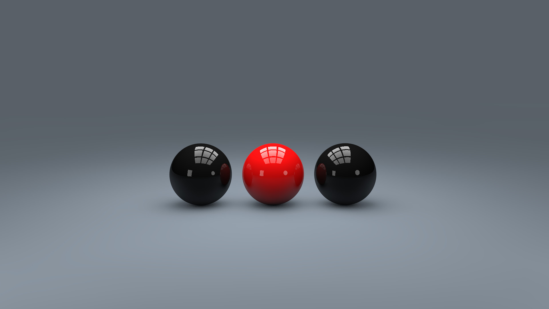 ArtStation - Cinema 4D Three Glossy Spheres