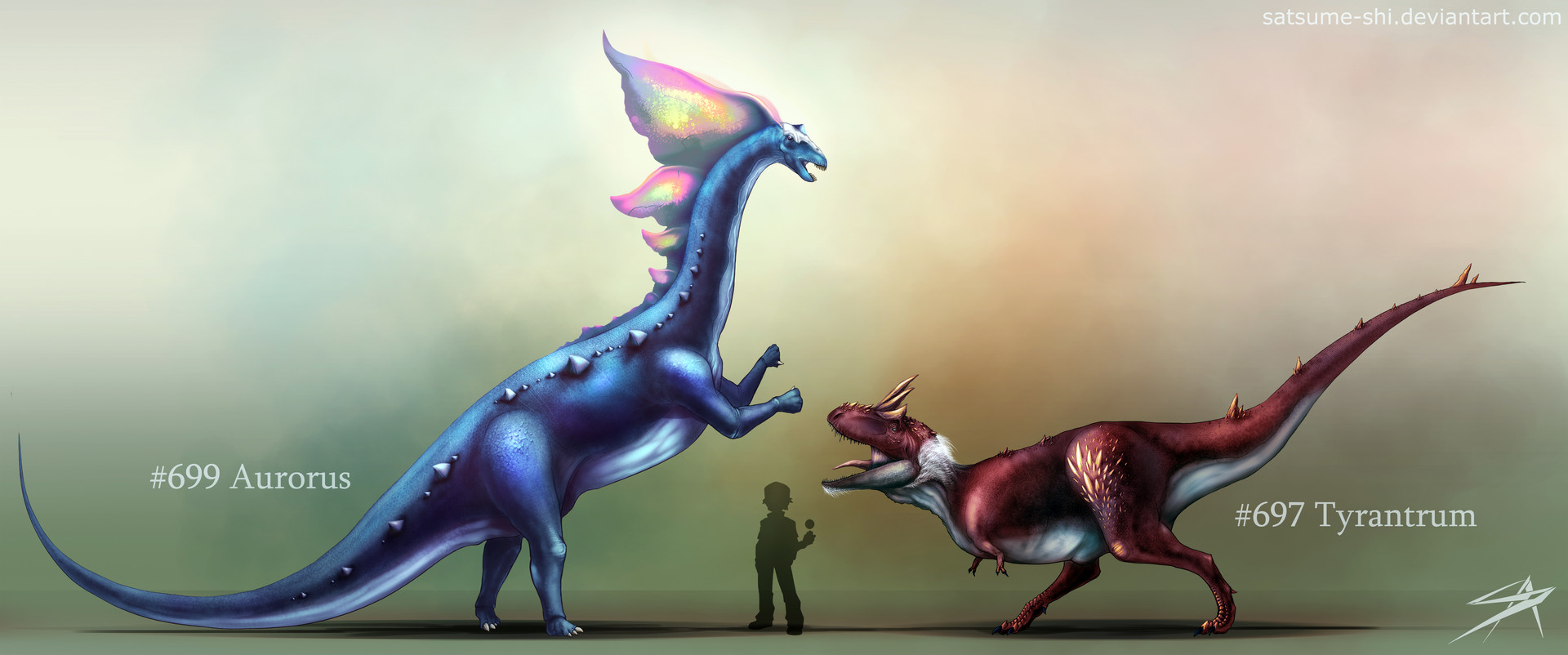 Tyrantrum Vs Rampardos