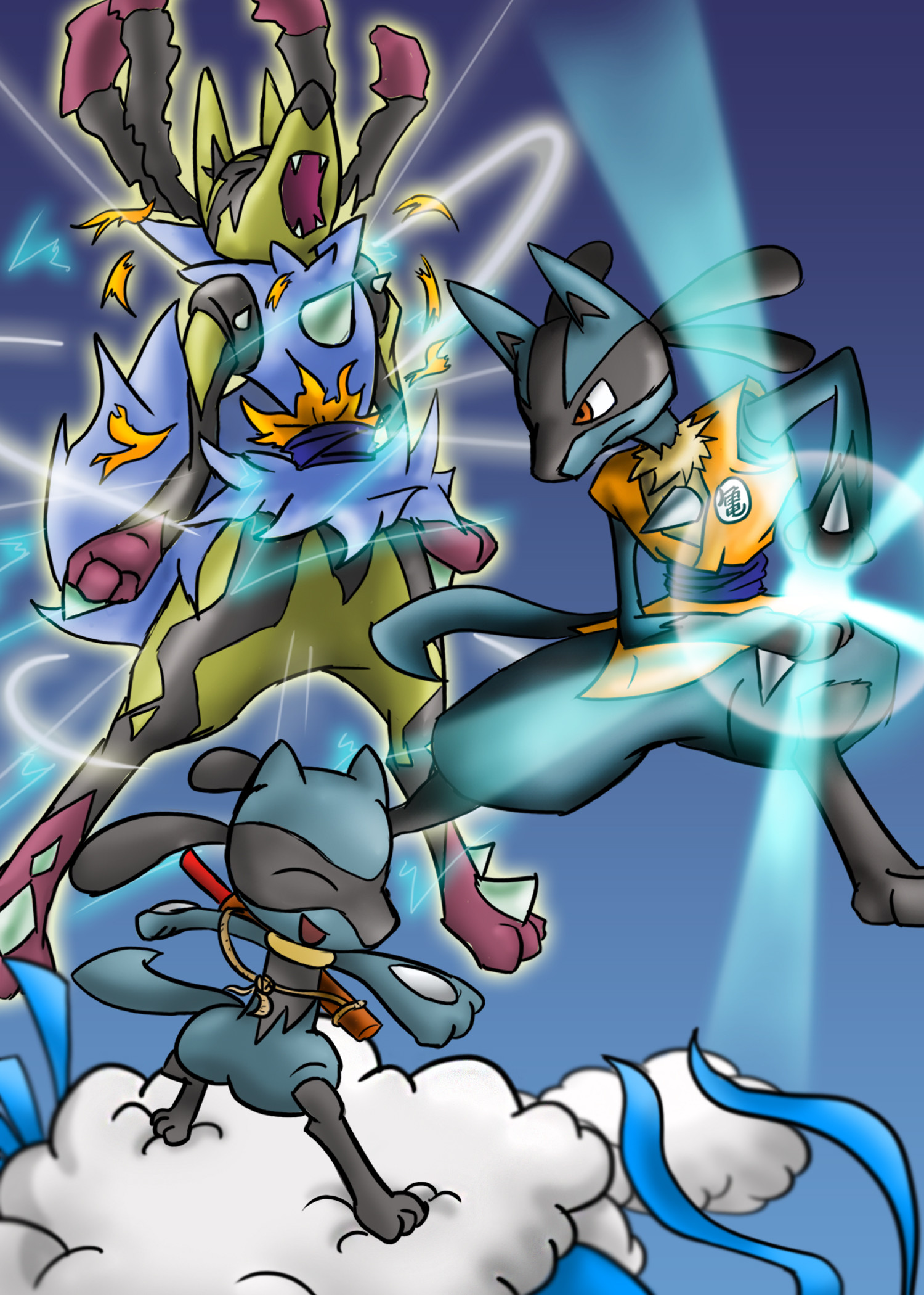 Super Saiyan Lucario