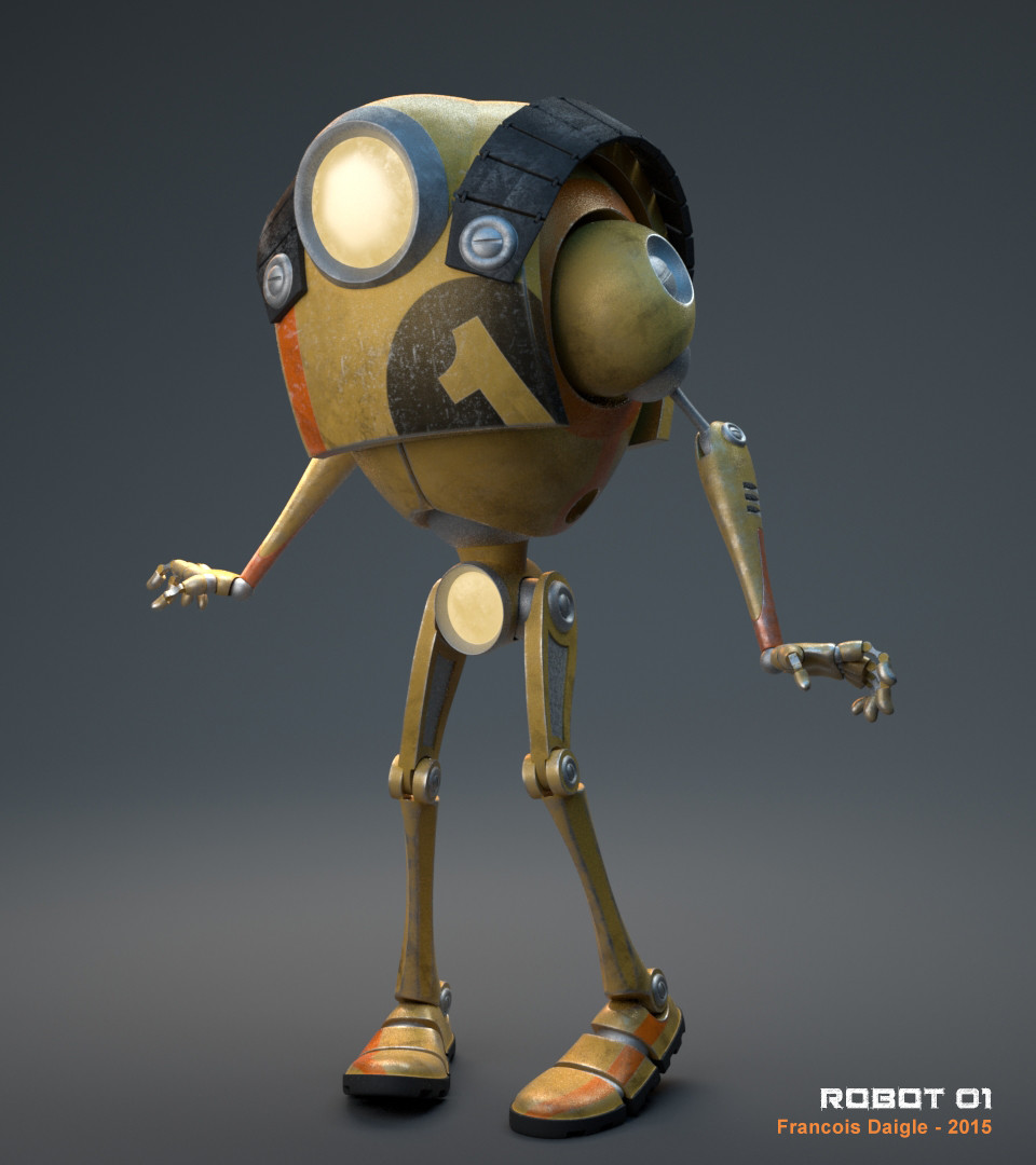 ArtStation - Robot 01