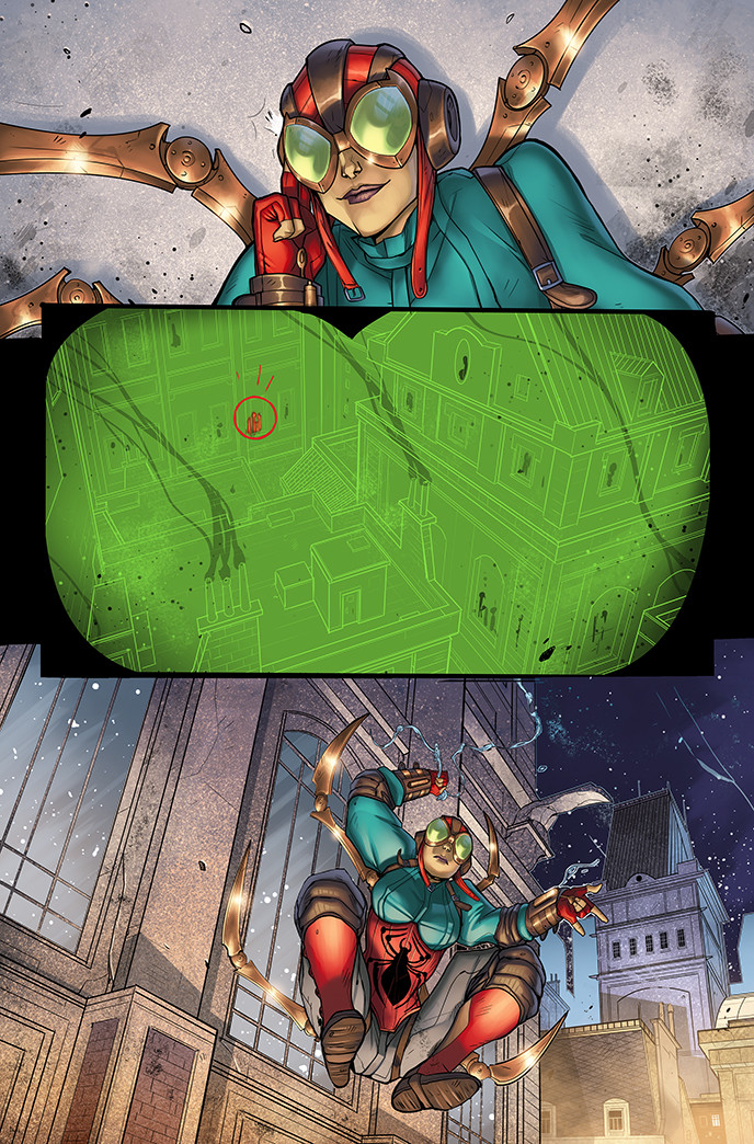 Steampunk Spider Woman