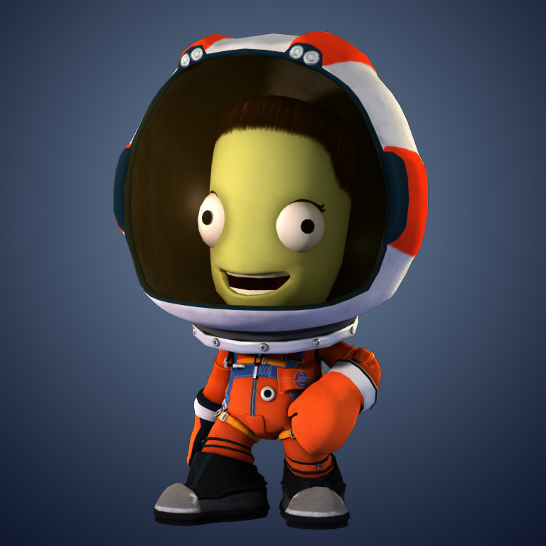 Kerbal In Space Suit