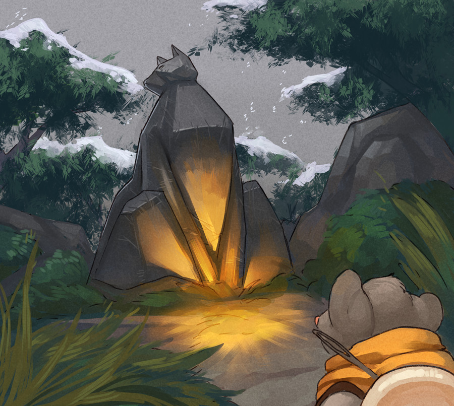 ArtStation - Cat Statue