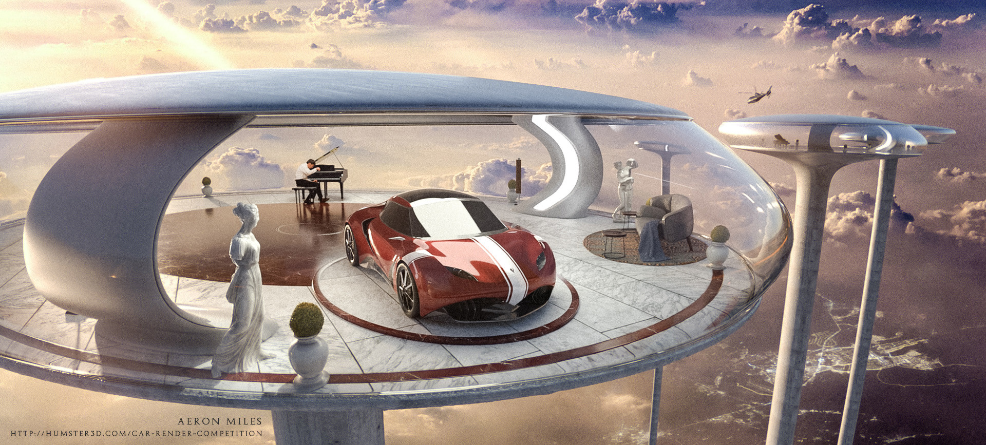 Aeron Miles - Penthouse Above the Clouds