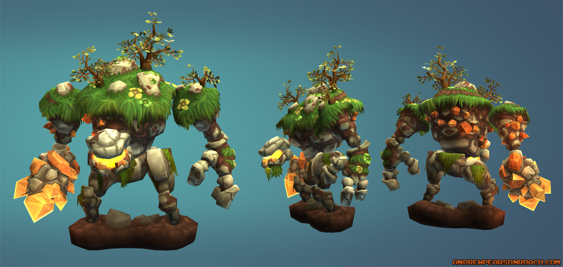 ArtStation - Earth Elemental