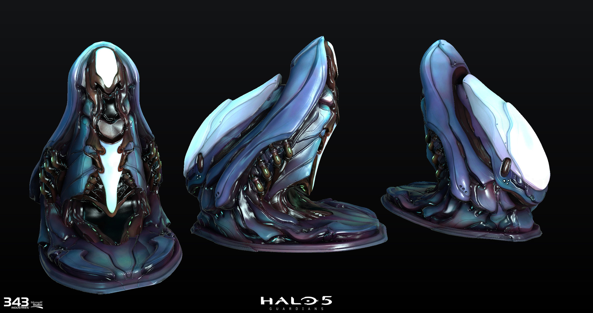 Yan Chan - Halo 5: Guardians | Covenant Projector Barrier