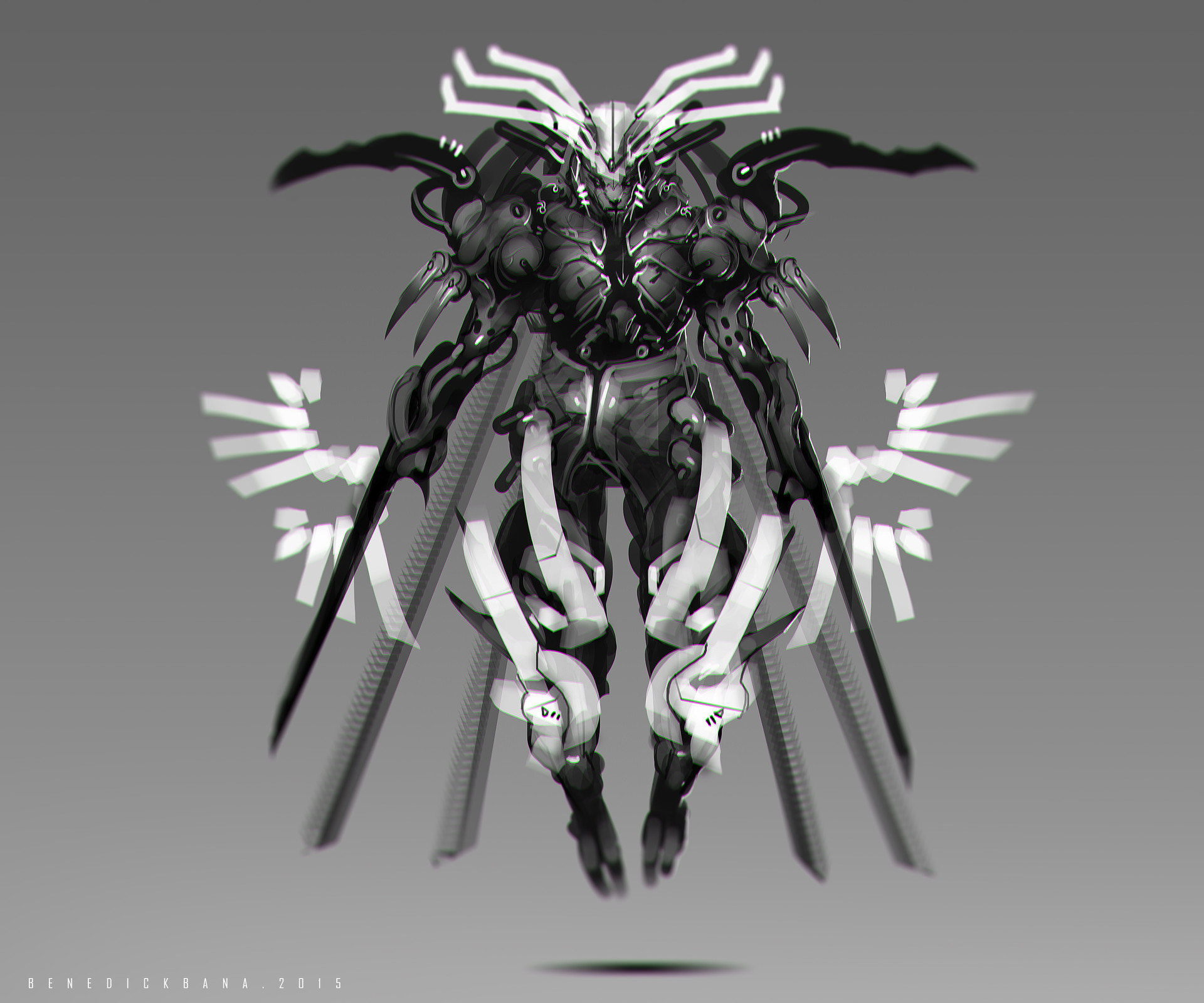 ArtStation - Dark Claw BW Ver.