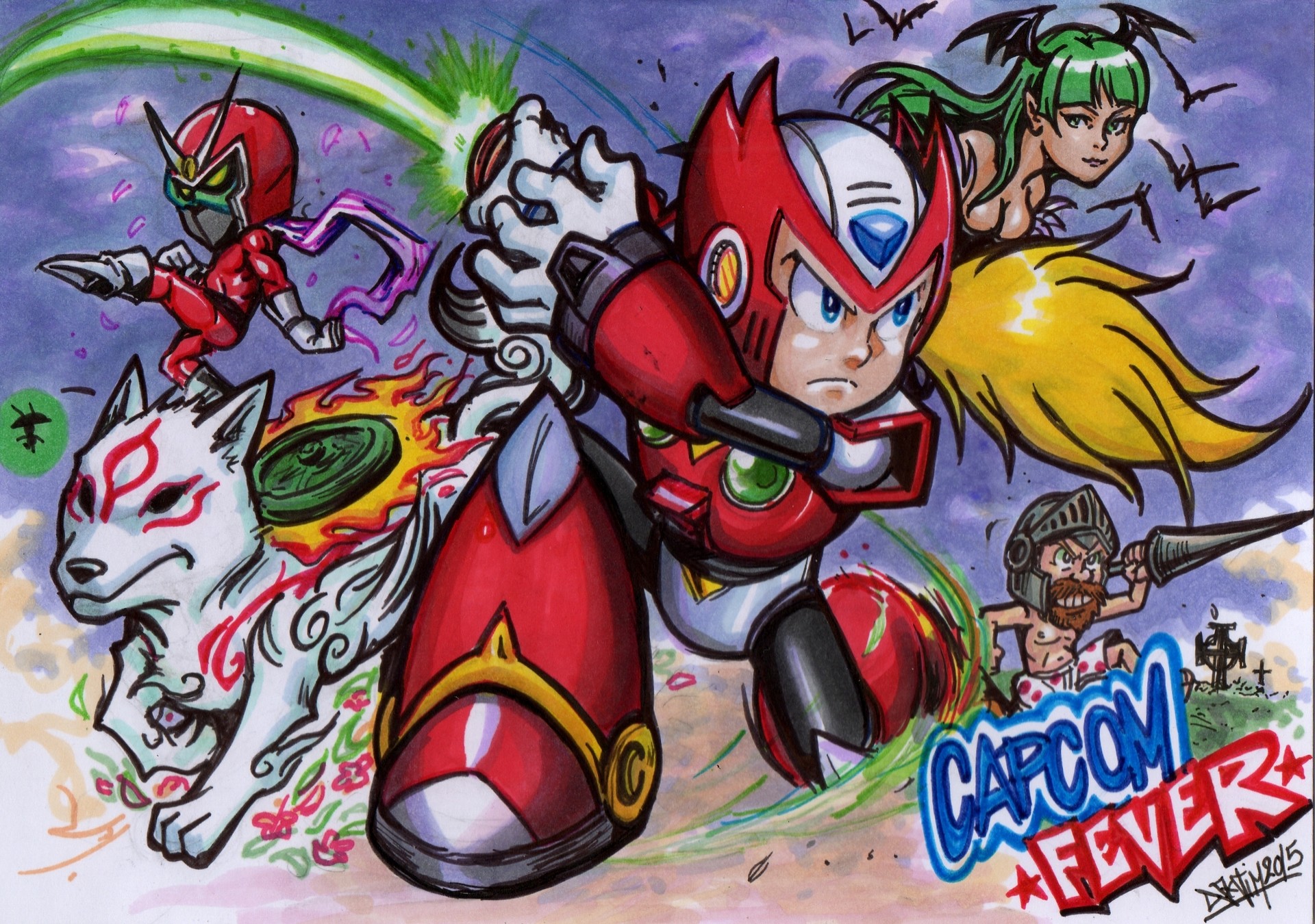 ArtStation - CAPCOM FEVER