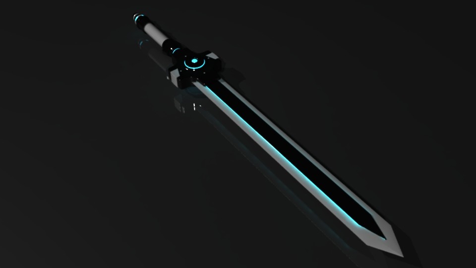 Futuristic Anime Swords