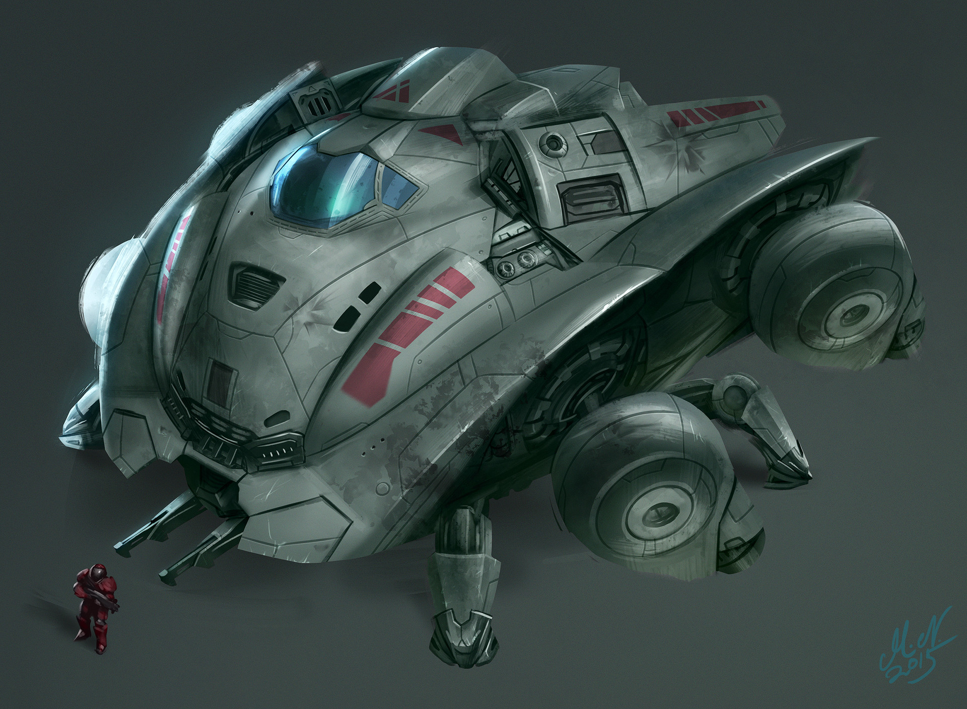 Bumblebee dropship by Magnus Norén : r/ImaginaryStarships