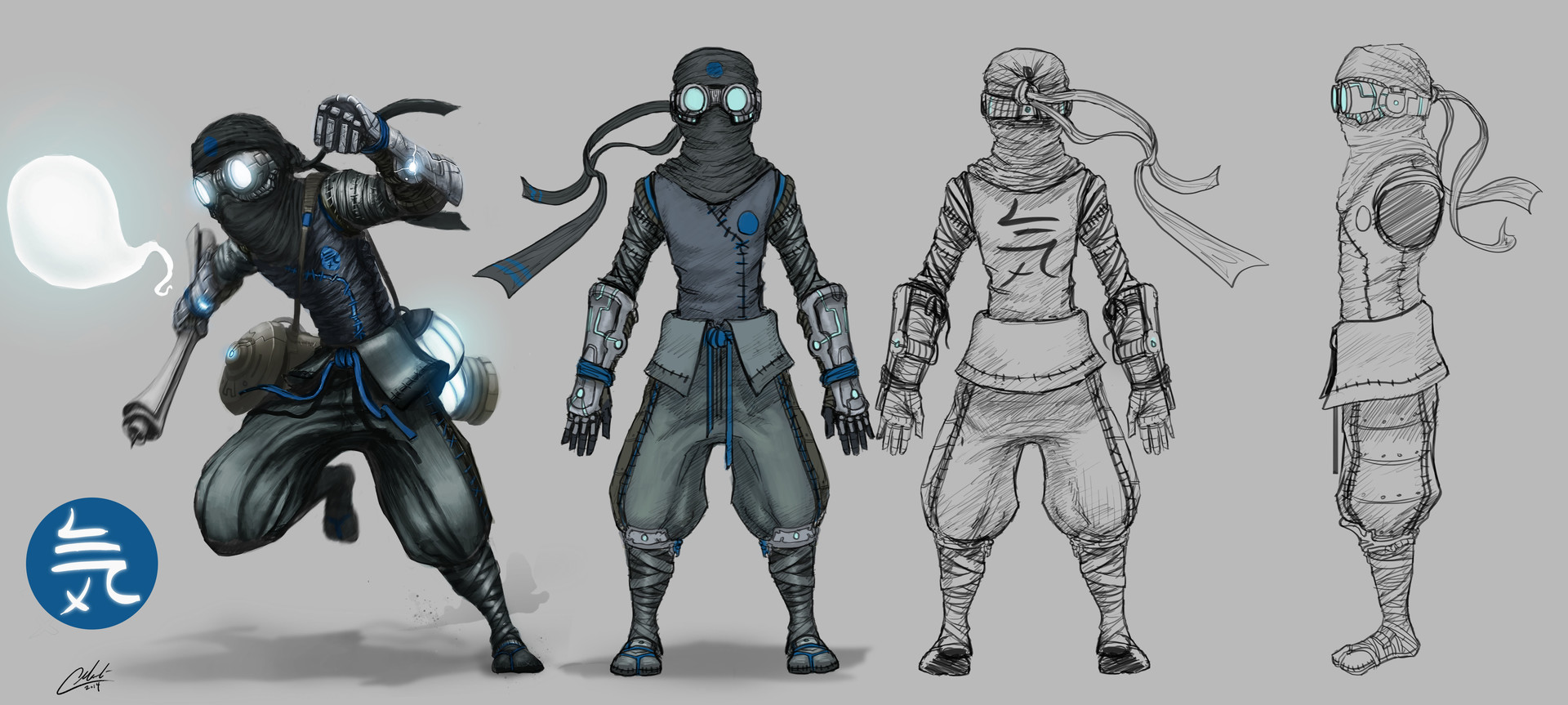 Colby Marchi - The Seekers, Ninja spirit guardians.