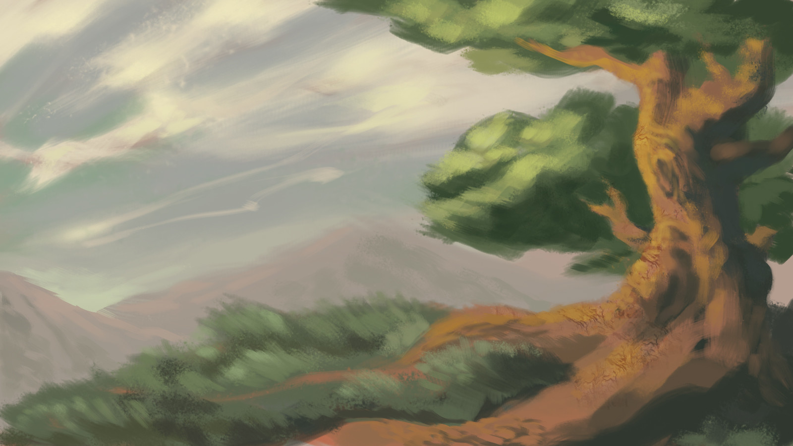 ArtStation - Landscape Exercise