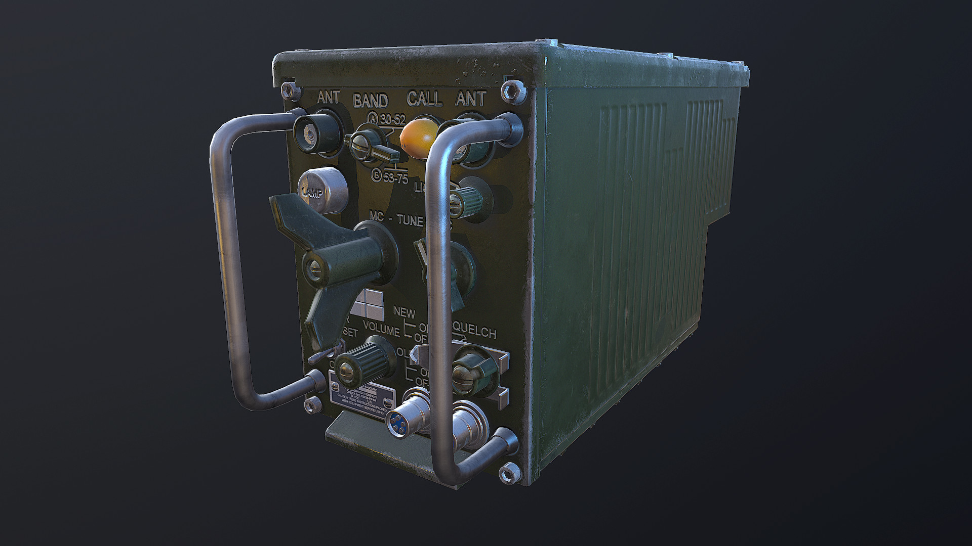 ArtStation - Vietnamese War Radio