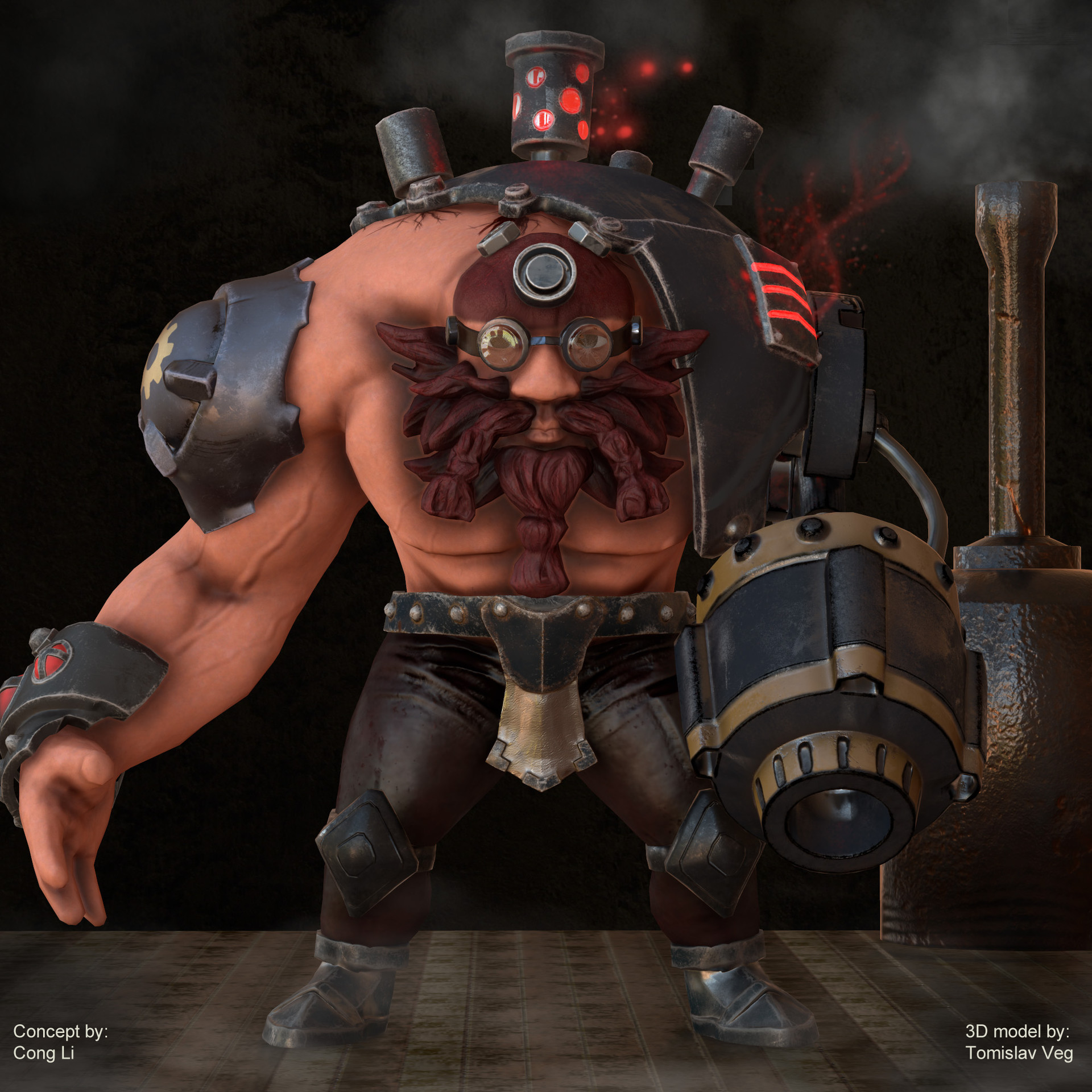 ArtStation - Cannon arm