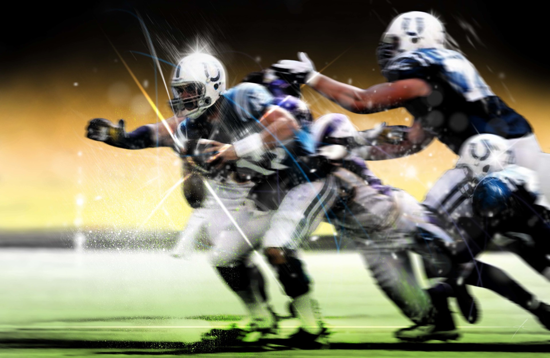 ArtStation - American Football