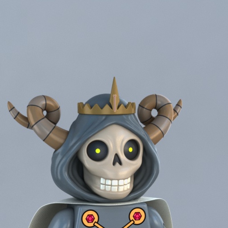 ArtStation - LEGO Lich minifig, Volatile Vertex