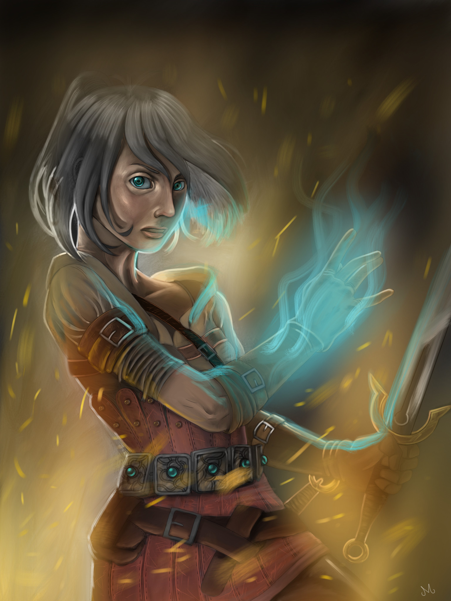 ArtStation - Ciri Witcher 3